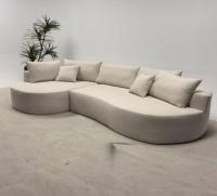 Quality Curved Apartment Sofa Modern Minimalist Compression Furniture Design for sale