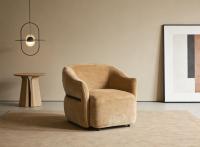 Quality Modern Minimalist Velvet Single Sofa Chair for Living Room Comfort for sale