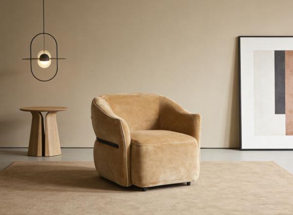 Quality Modern Minimalist Velvet Single Sofa Chair for Living Room Comfort for sale