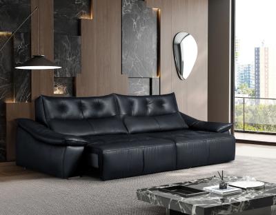 China Modern Light Luxury Black Multifunctional Sofa Apartment Furniture for sale