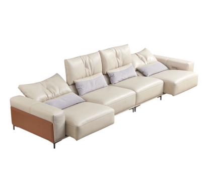 Quality Cream White Splicing Combination Function Sofa for Villa Living Room for sale
