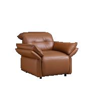 Quality Top-Grain Leather Power Recliner Chair Ergonomic Lounge Sofa Modern Functional for sale
