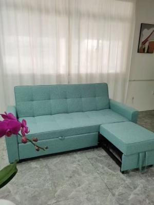 China Modern Small-sized Multifunctional Sofa Bed , Apartment Furniture for sale