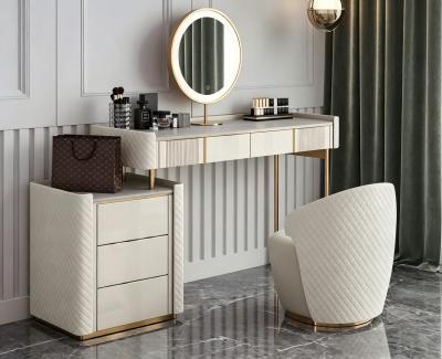China Luxury Vanity Table Set - Modern Bedroom Makeup Desk  Vanity Table Set for sale