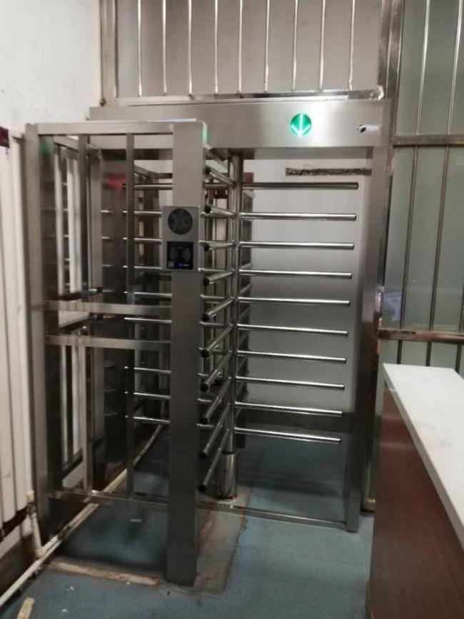 Full height turnstile packaging