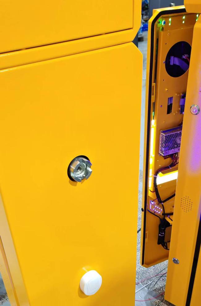 Parking machine in operational environment