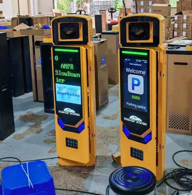 Parking Machine installed in parking facility