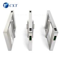Quality Anti Pinch Customs Acrylic Swing Barrier Gate Slim Speed Gate Turnstile 119 for sale