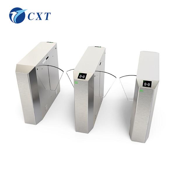 Quality Brushless Motor Flap Barrier Gate Bi Directional For Ticket Station for sale