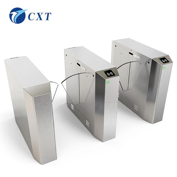 Quality Brushless Motor Flap Barrier Gate Bi Directional For Ticket Station for sale