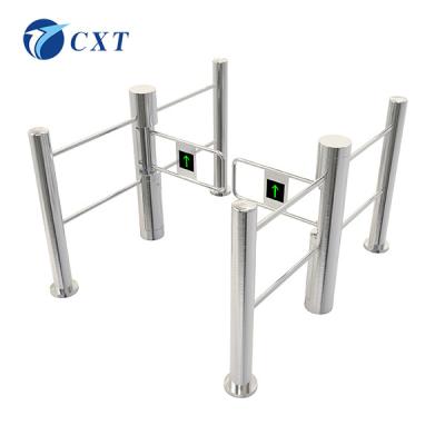 China Anti Pinch Swing Barrier Gate 304 Stainless Steel Convenient for sale