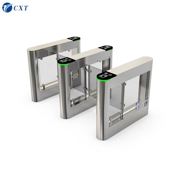 Quality Acrylic Swing Barrier Gate Indoor Automatic With Colored Lights135c for sale