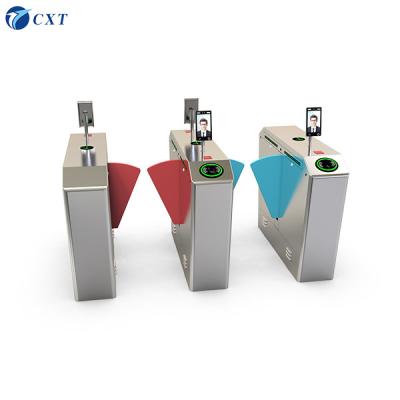 China 30-40 Personen/Min Kantoor Beveiligingsbarrière Poort Intrekbare Flap Barrière 140X Te koop