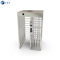 Quality Anti Collision Full Height Turnstile 30-40 People/Min With RFID Access Control for sale