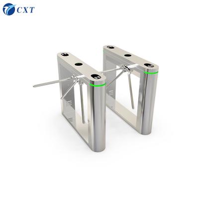 China Stainless Steel Tripod Turnstile Gate 5M Cycles Bi-directional Access for sale