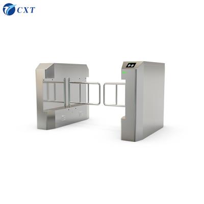 China 1.5mm 304 Stainless Steel Swing Barrier Gate with RS485 Interface for sale