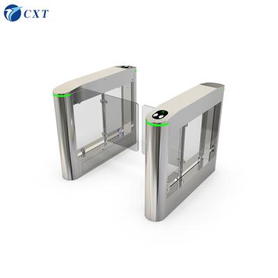 China Wing Gate Turnstile with Reading Card Time <1 Second and Adjustable Arm Length 500~900mm for Access Control System for sale