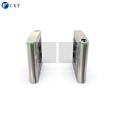 China Wing Gate Turnstile with Reading Card Time <1 Second and Adjustable Arm Length 500~900mm for Access Control System for sale