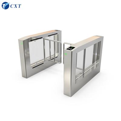 China 500-900mm Arm Length Swing Barrier Gate Compatible With RFID, Fingerprint, Barcode for Indoor and Outdoor Use for sale