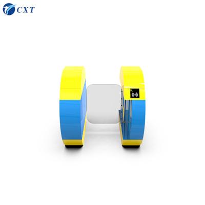 China Brushed Finishing Swing Barrier Gate with Relative Humidity≤95% and Identification Speed 20 Ms for Secure Access Control for sale