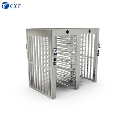China 50 60Hz Full Height Turnstile CE Rohs Certified 600mm Fence Length Robust Security Gate Perfect for Industrial Commercial for sale