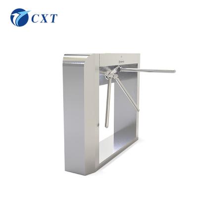 China Fully Automatic Tripod Turnstile Gate with Anti-tailgating and Power-off Gate Drop for Secure Access Control for sale