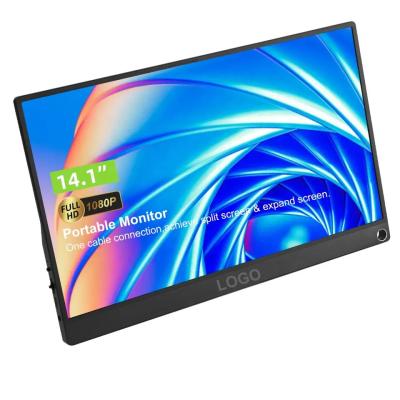 China Compact 14inch Tablet Laptop External Screen Portable Monitor For Mobile for sale