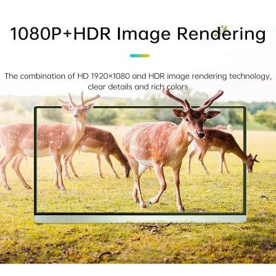 China 15.6 Inch 4K Type C HDR Portable Dual Screen Monitor Touch LCD Screen For PS5 for sale