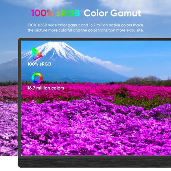 1080P FHD ゲーム USB ポータブル タブレット ラップトップ 外部画面拡張器 14 インチ