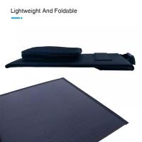 China Durable Splash Proof 100W Foldable Solar Panel Monocrystalline 18V Portable for sale