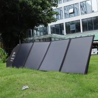 China 23.6V 200W Portable Folding Solar Panel Overlapping Design for Camping for sale