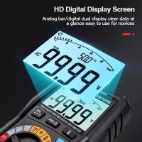 China Mestek DM91A 600V 10A True RMS Digital Multimeter Solar Panel Tester Diode Capacitance for sale