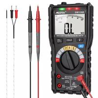 China Mestek DM91A 600V 10A True RMS Digital Multimeter Solar Panel Tester Diode Capacitance for sale