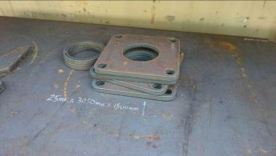 Cina Cnc Plate Cutting Metal Sheet Parts Processed Fabrication Metal Machining Services in vendita