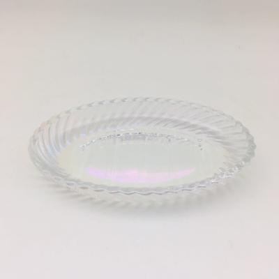 China Iridescence Glass Bathroom Accessories Set Swirl For home hotel usage for sale