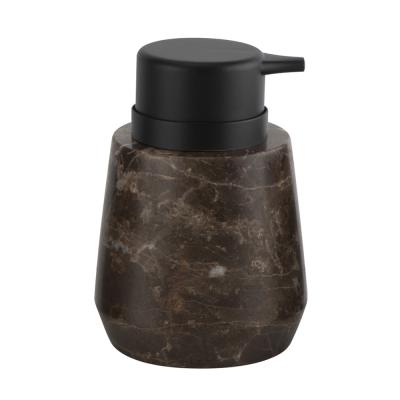 Cina Accessori da bagno in marmo scuro Emperado Confezioni a forma di goccia d'acqua Usare in bagno in vendita