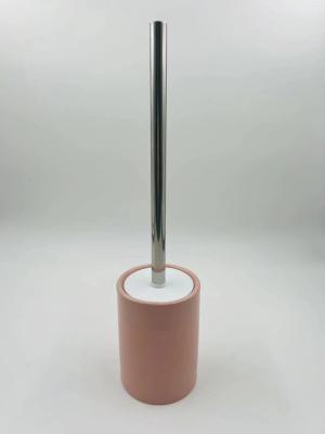 Cina Accessori di bagno in ceramica Set di forma rotonda Rosa Color Sapone vassoio per bagno in vendita