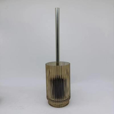 Cina Accessoari per bagno di forma rotonda con strisce verticale a nervatura in vendita