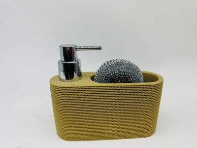 Cina Dispenser di sapone da cucina 2N1 con palla di pulizia e lozione per il corpo in vendita