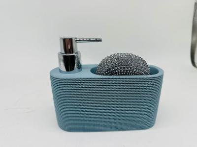 Cina Dispenser di sapone da cucina 2N1 con palla di pulizia e lozione per il corpo in vendita