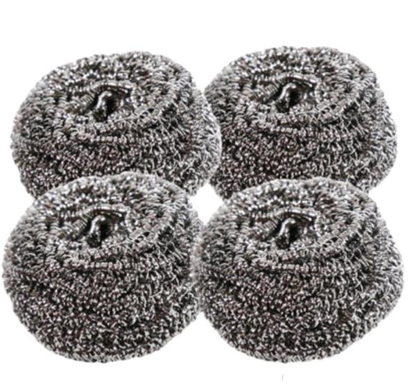 Quality Stainless Steel Scourer for  BBQ  Grill Cleaning Scourer / Strong Cleaning Power , No Debris for sale