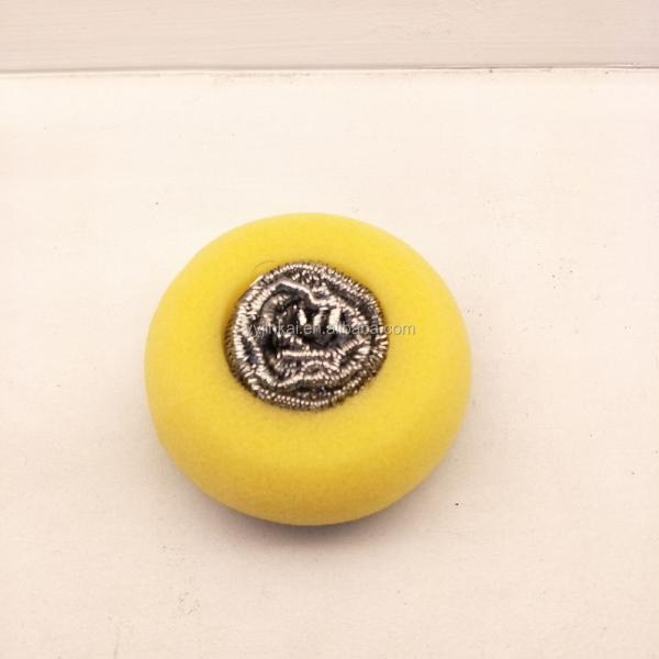 Quality Sponge with Stainless Steel Scourer for sale