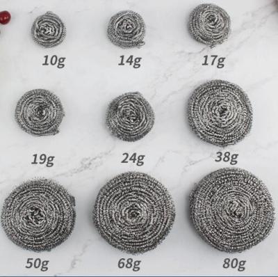 China SS410/430 Stainless Steel Scourer,kitchen Usage Cleaning Ball for sale