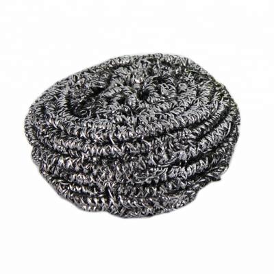 China SS410/430 JINKAI Kitchen and Household Pot Cleaning Stainless Steel Scourer Metal Scrubber for sale