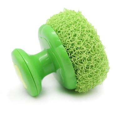 China Fiber Sprial Scourer with Kitchen Cleaning No Rust Recyclable for sale