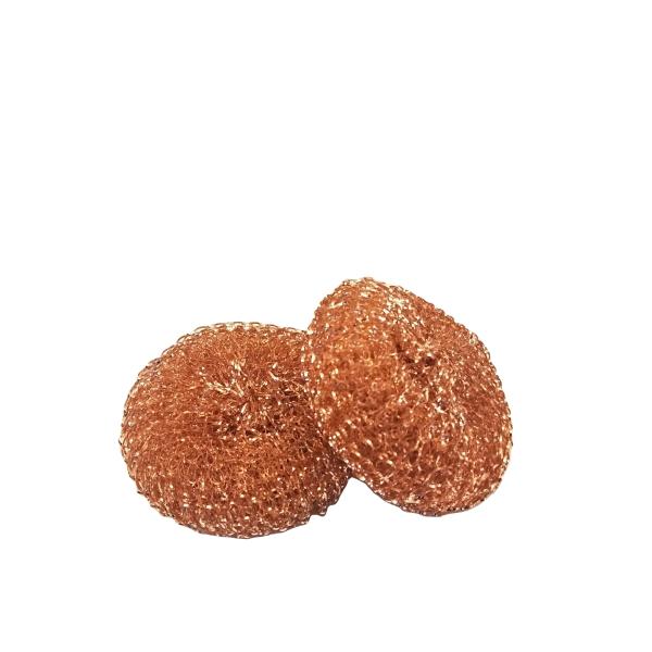 Quality 20G BULK 100%  Pure Copper Wool Wire Mesh Scrubber Scourer,H65 Copper Scouring Pad for Household Kitchen Cleaning for sale