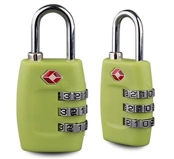 China TSA 3digit travel bag lock zinc alloy for sale