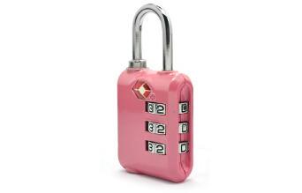 China TSA 3-digit luggage  zinc alloy lock for sale