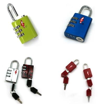 China TSA Safe skies  lock & Approved TSA lock&   green Tsa  Lock& 34.2g Tsa Number Lock for sale
