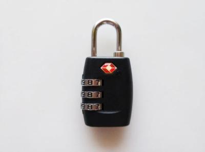 China Cable zinc alloy TSA travel lock& Fashion Design  blue Tsa Luggage Lock& 63g Tsa Bag Number Lock for sale